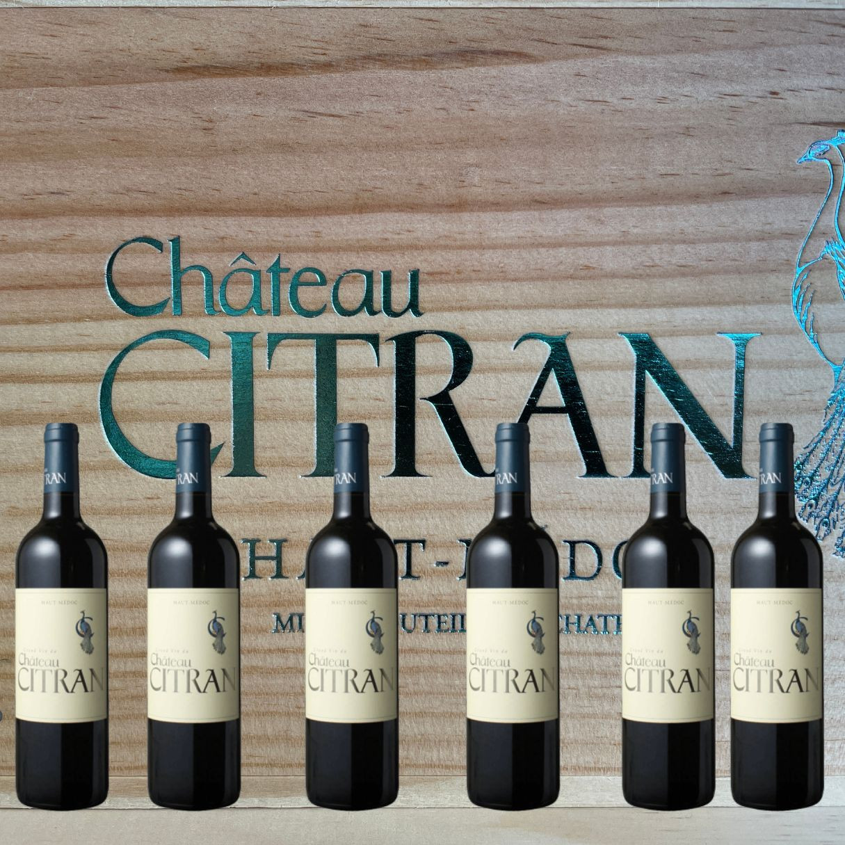 Case of Chateau Citran 2016 in a Wooden Box | France, Bordeaux ...
